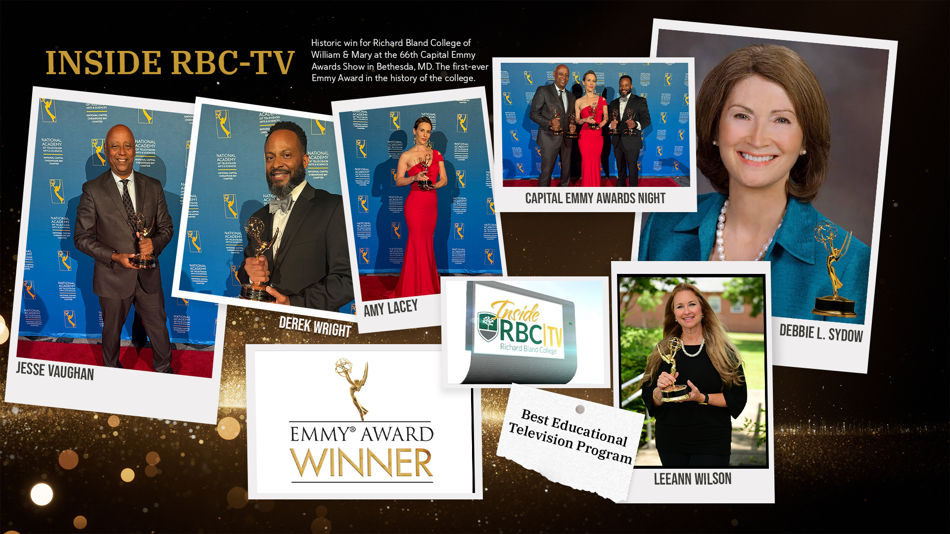 RBC Notches First-Ever Emmy | Richard Bland College